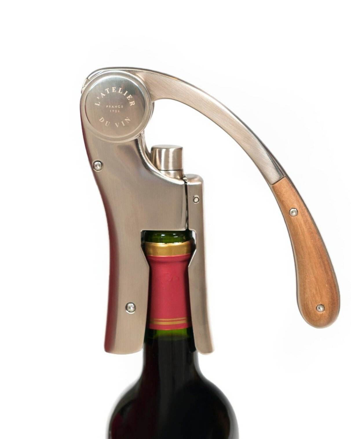 Oeno Motion Wood & Chrome Vertical Lever Corkscrew – The Bar Collective